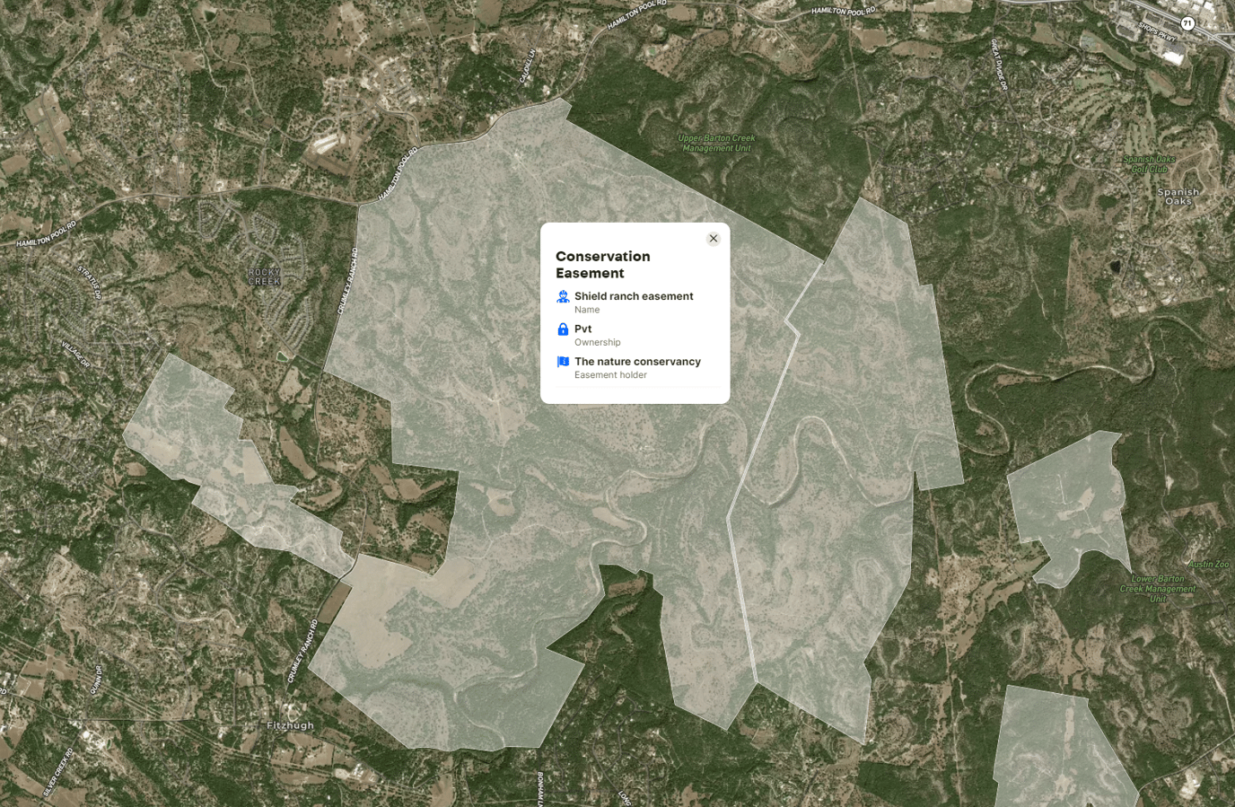 Conservation Easements Overlay