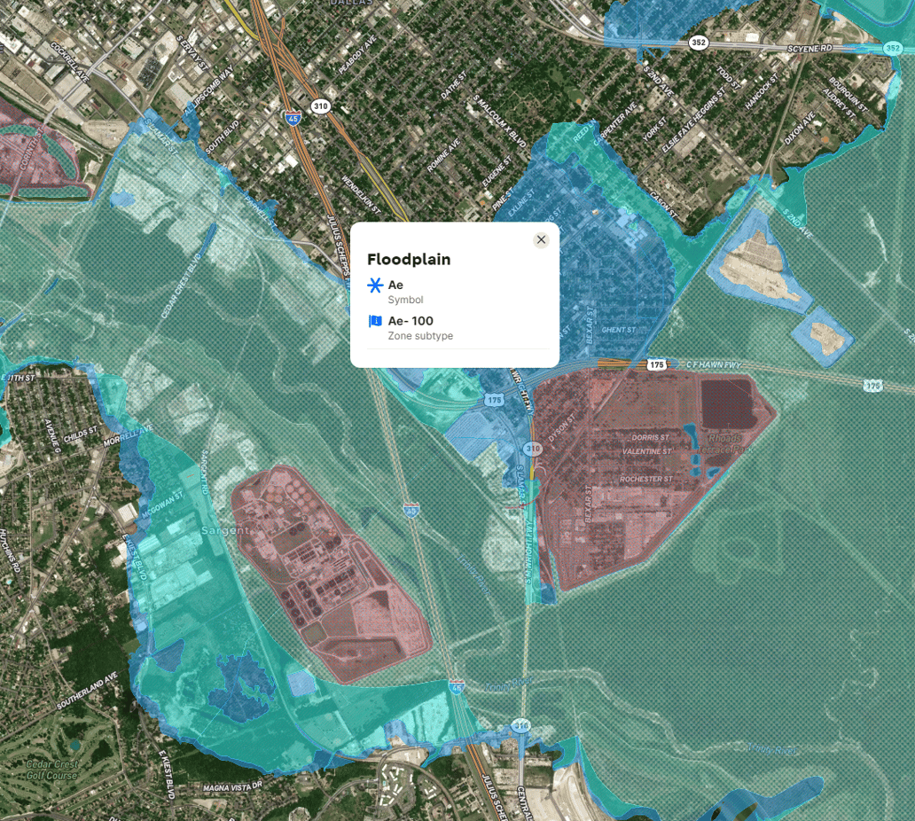 FEMA Floodplain Overlay