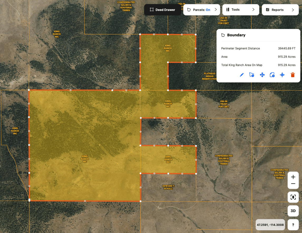 Create and Edit Boundaries