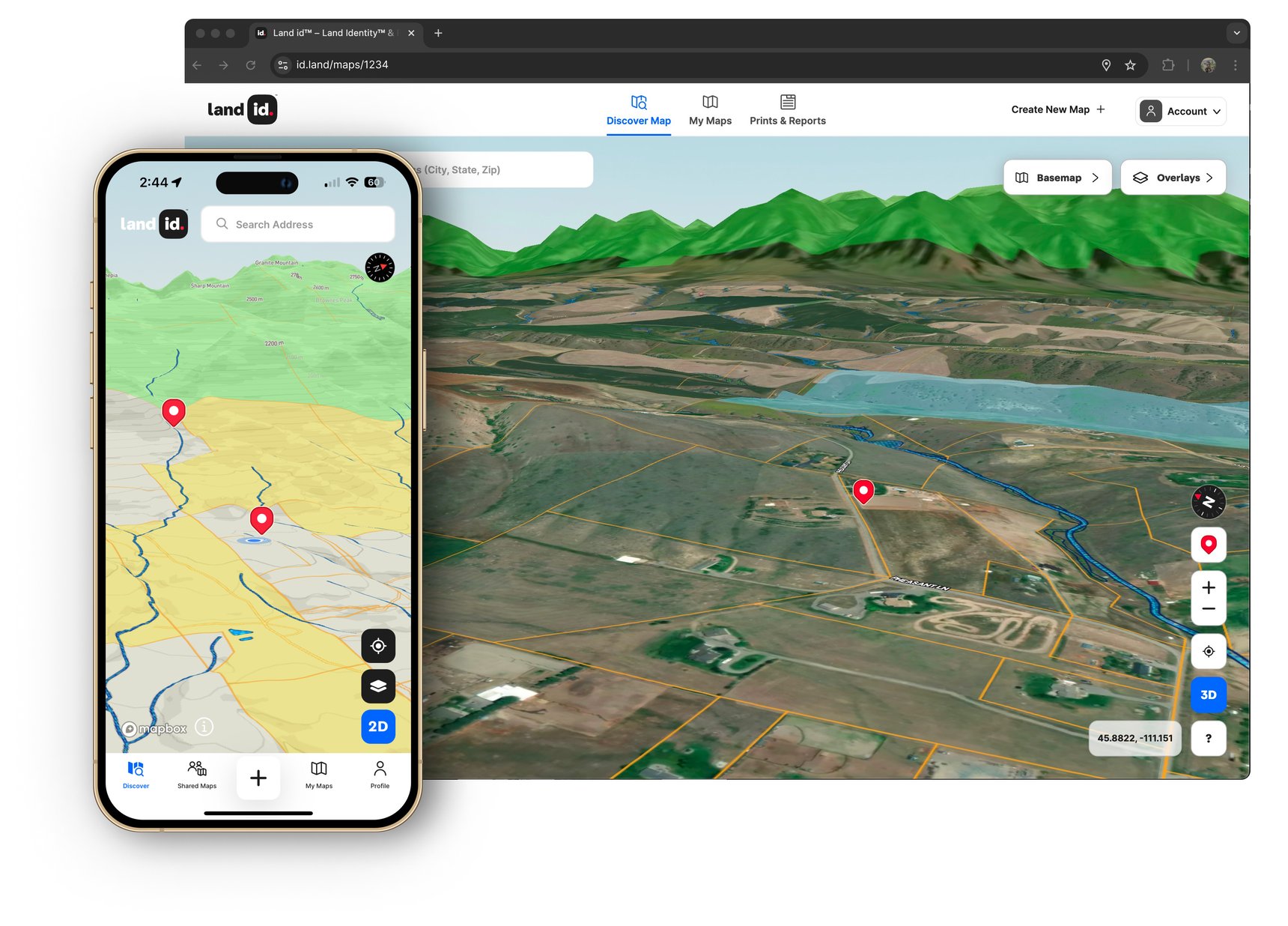 Track properties of interest with Waypoints